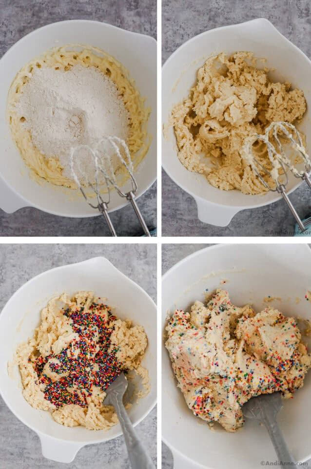 Soft Chewy Sprinkle Cookies