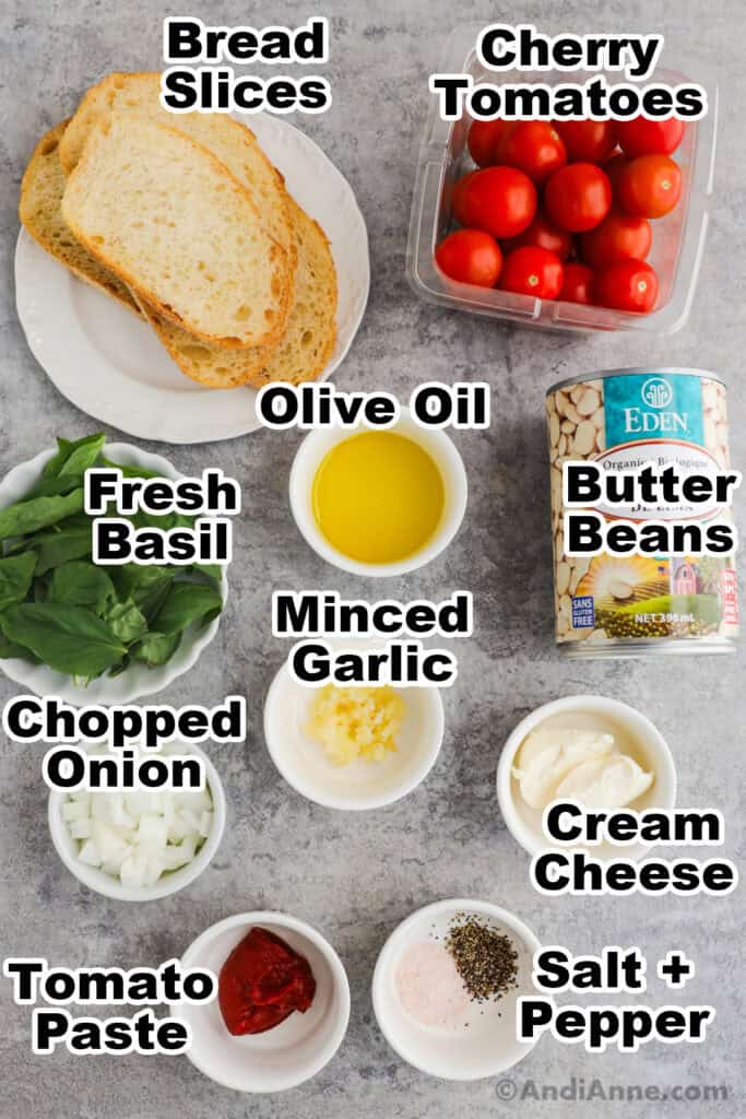 Tomato Basil Butter Beans Recipe - Easy One Pan Dinner