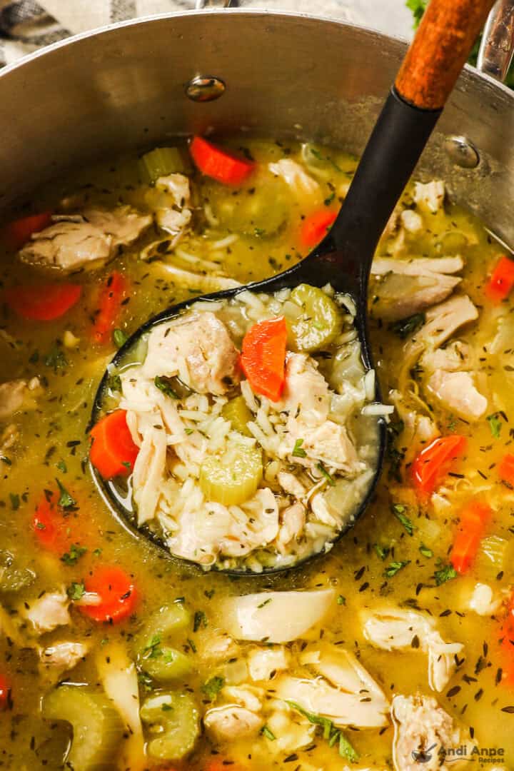 Chicken and Rice Soup (Easy One-Pot Comfort Dinner)