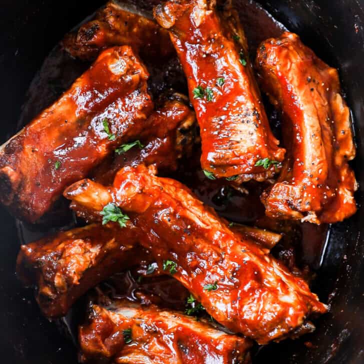 Slow Cooker Barbecue Ribs