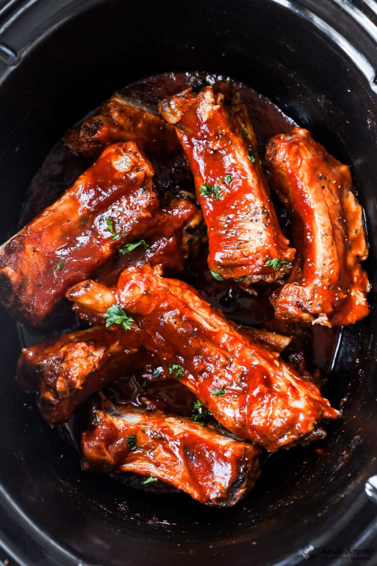 Slow Cooker Barbecue Ribs