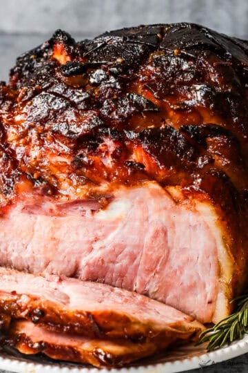 Brown Sugar Glazed Ham Recipe (Easy Oven Baked)