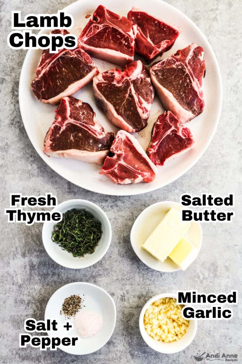 Pan Seared Lamb Chops