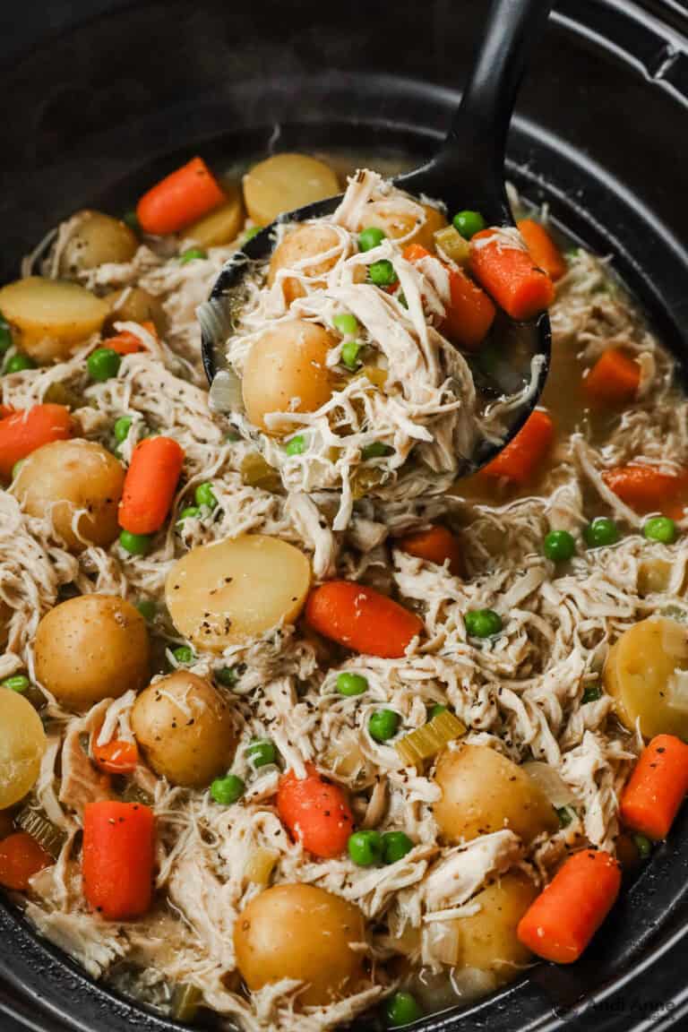 Easy Slow Cooker Chicken Stew