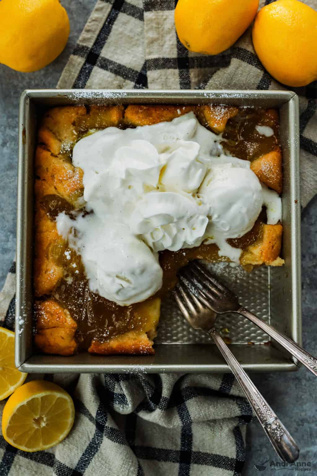 Magic Lemon Cobbler (Old-Fashioned Lemon Pudding Cake)