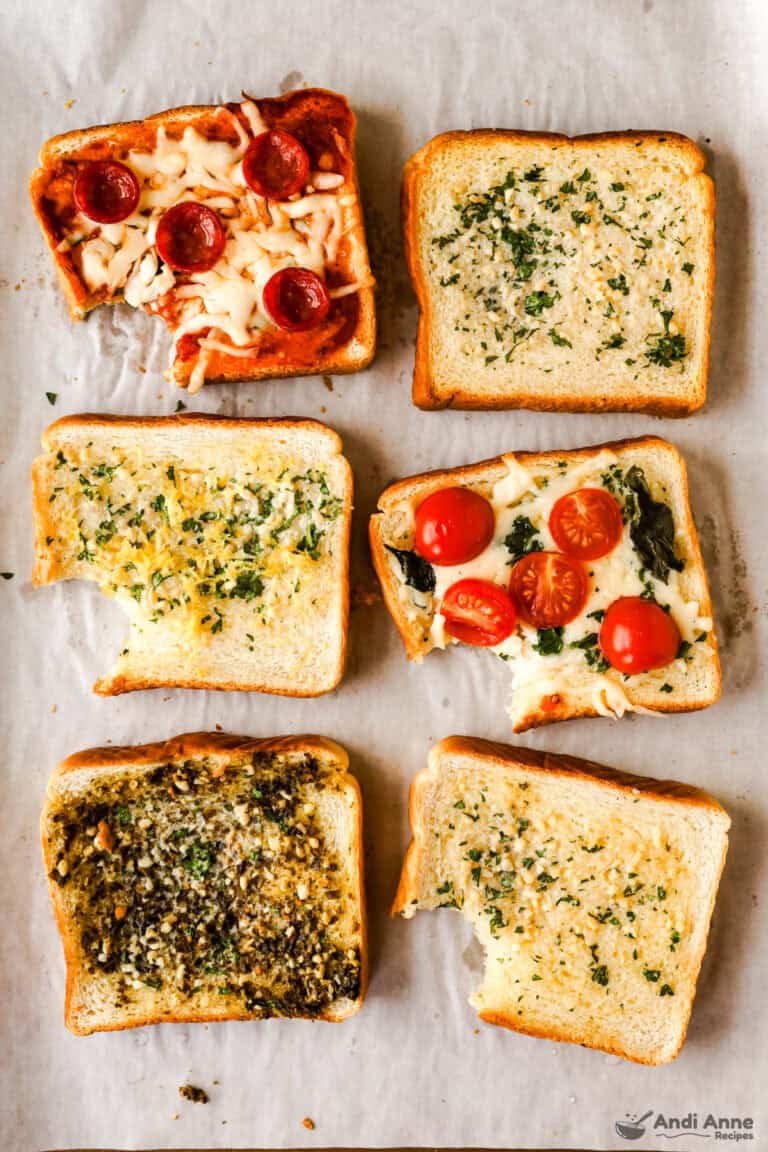 Easy Garlic Toast Recipe + 6 Flavor Ideas