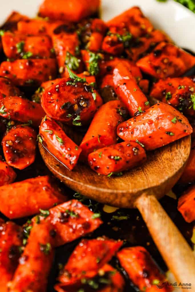 Balsamic Roasted Carrots (Easy Honey Glazed Recipe)